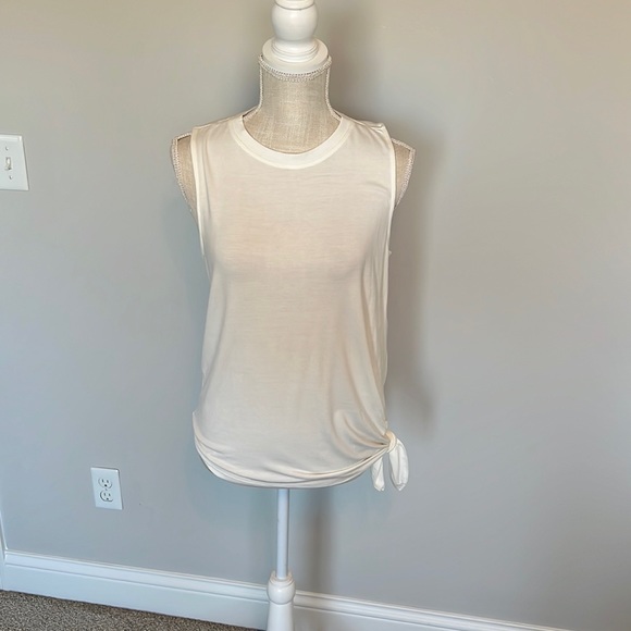 Athleta | Tops | Athleta Cloudlight Asymmetric Side Tie Tank | Poshmark